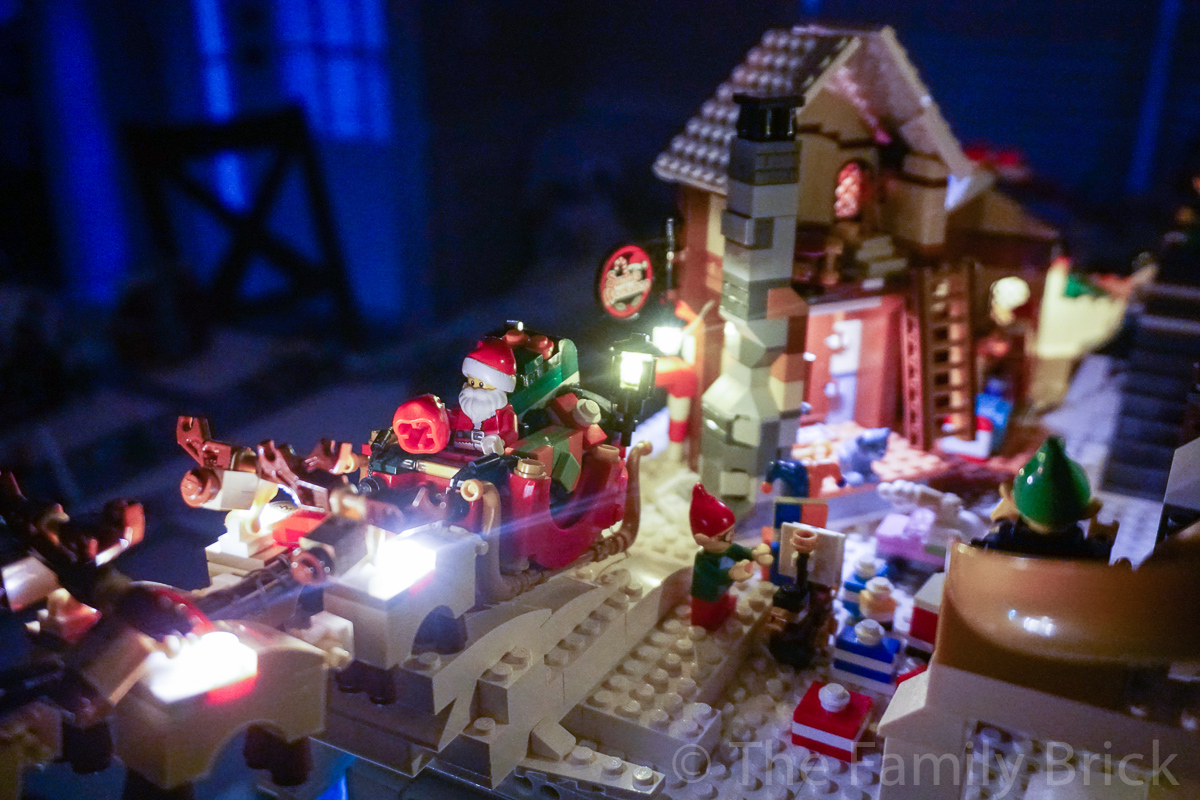 Integrating the LEGO Elf Club House into Our Winter Village - The ...