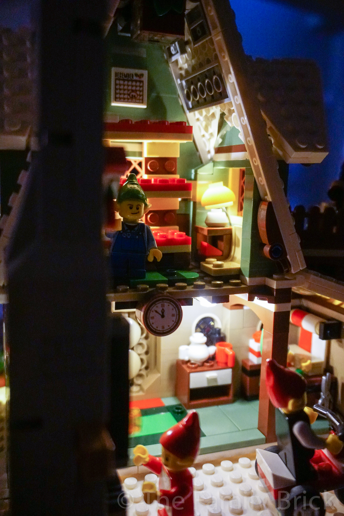 Integrating the LEGO Elf Club House into Our Winter Village - The ...