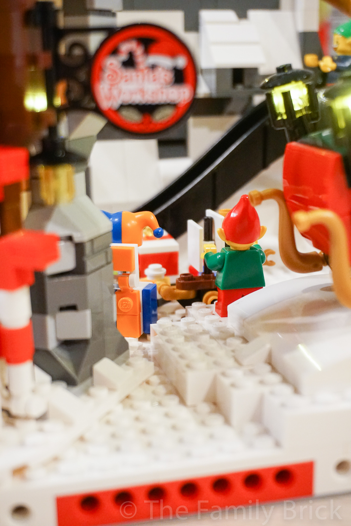 Integrating the LEGO Elf Club House into Our Winter Village - The ...