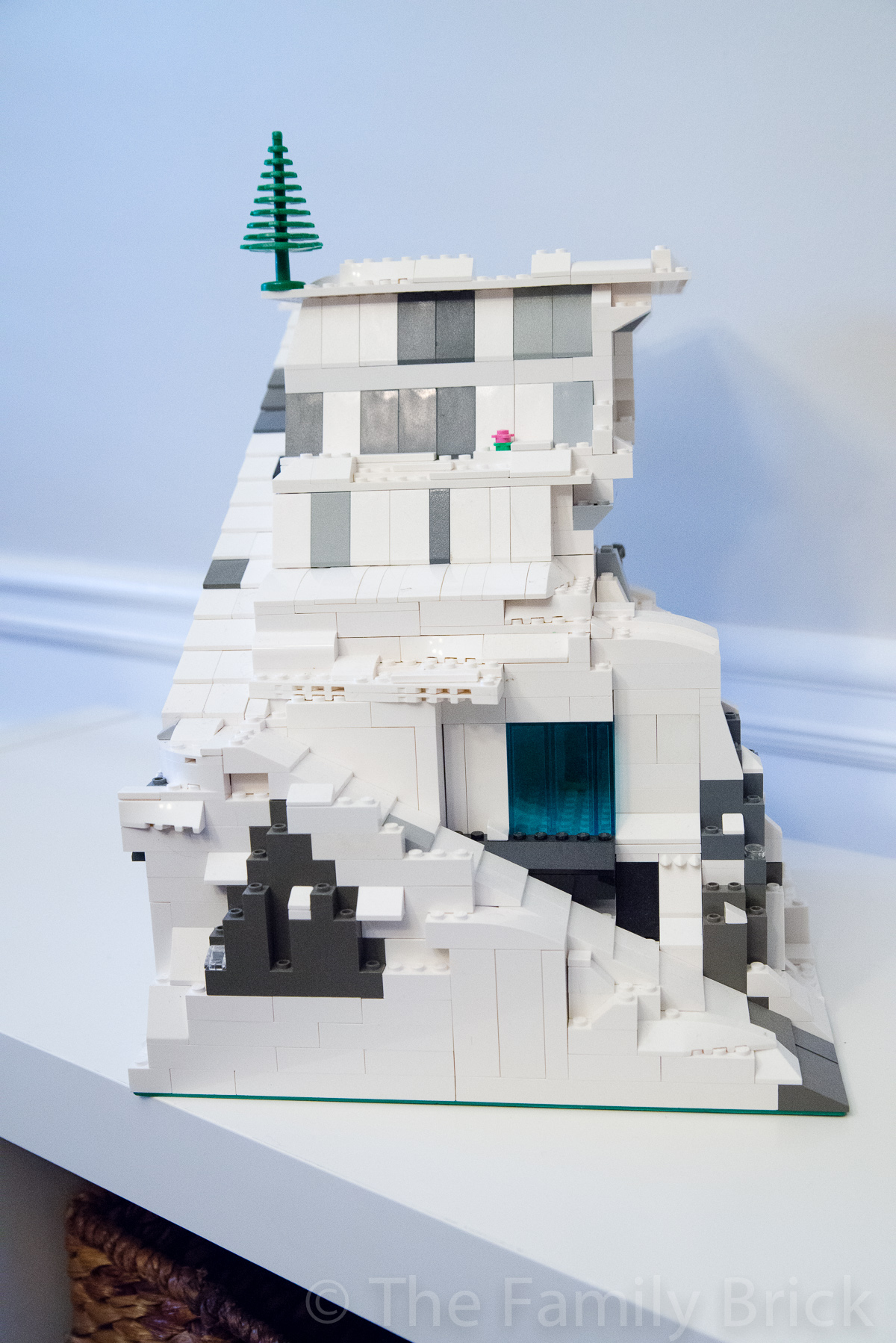 Our LEGO Grinch's Mount Crumpit MOC - The Family Brick