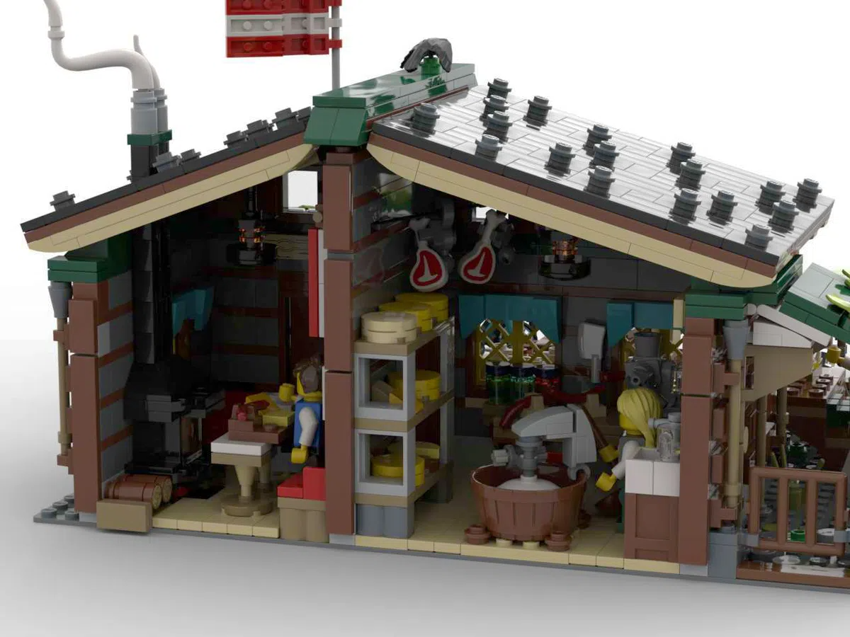 LEGO Ideas Tyrolean Mountain Refuge - The Family Brick