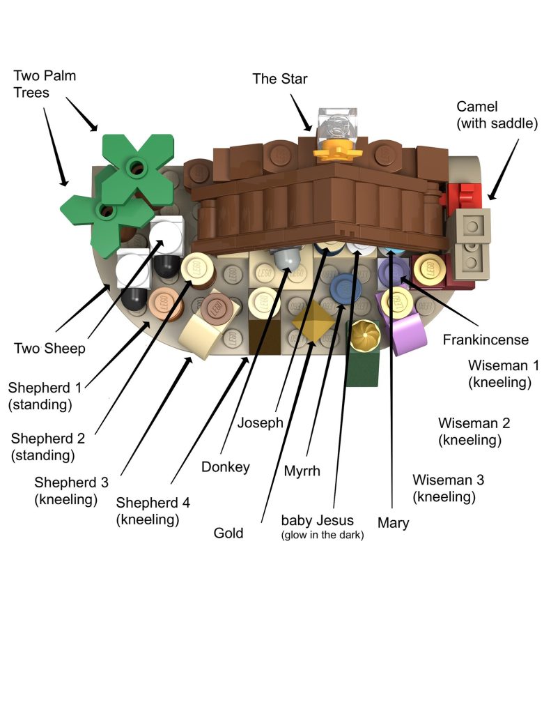 4 Charming LEGO Microscale Nativities to Try - The Family Brick