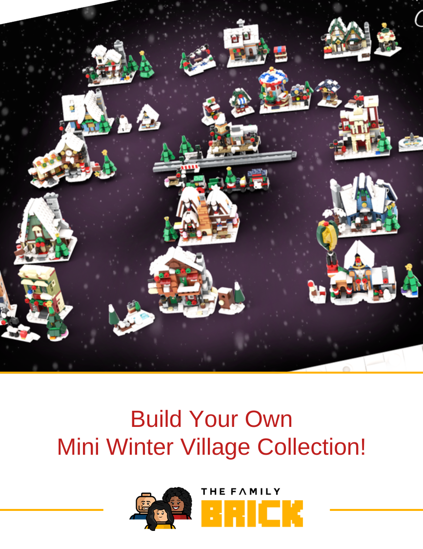 Build Your Own Mini Winter Village Collection! - The Family Brick
